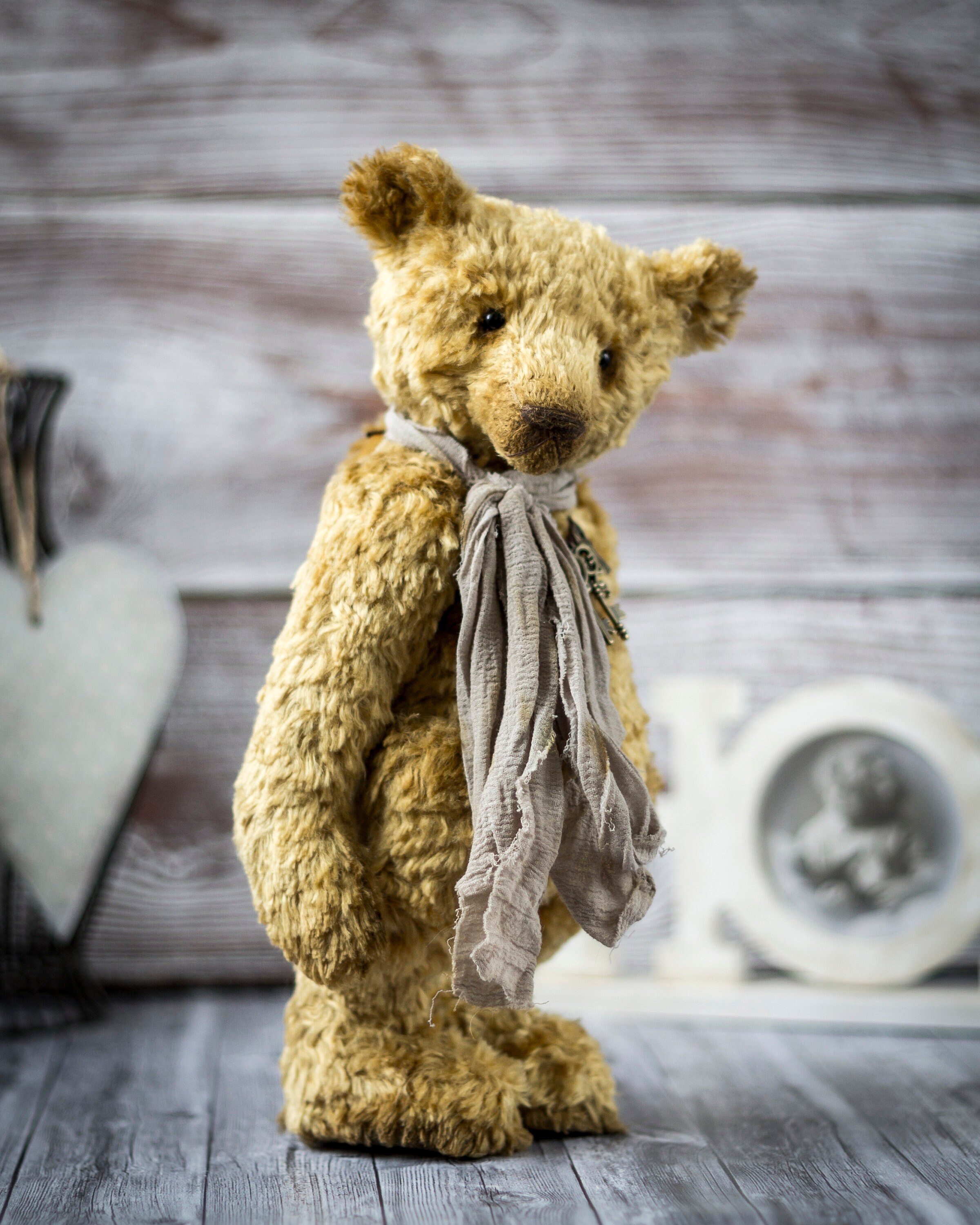 Teddy Bear PDF Sewing Pattern Aged Bear in Vintage Style | Etsy