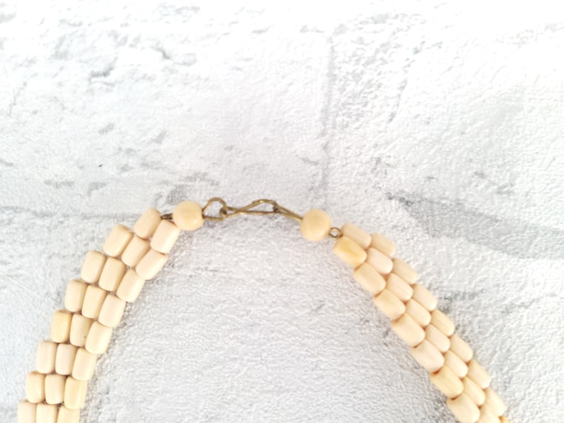 Wood necklace Wooden Choker statement jewelry statement | Etsy