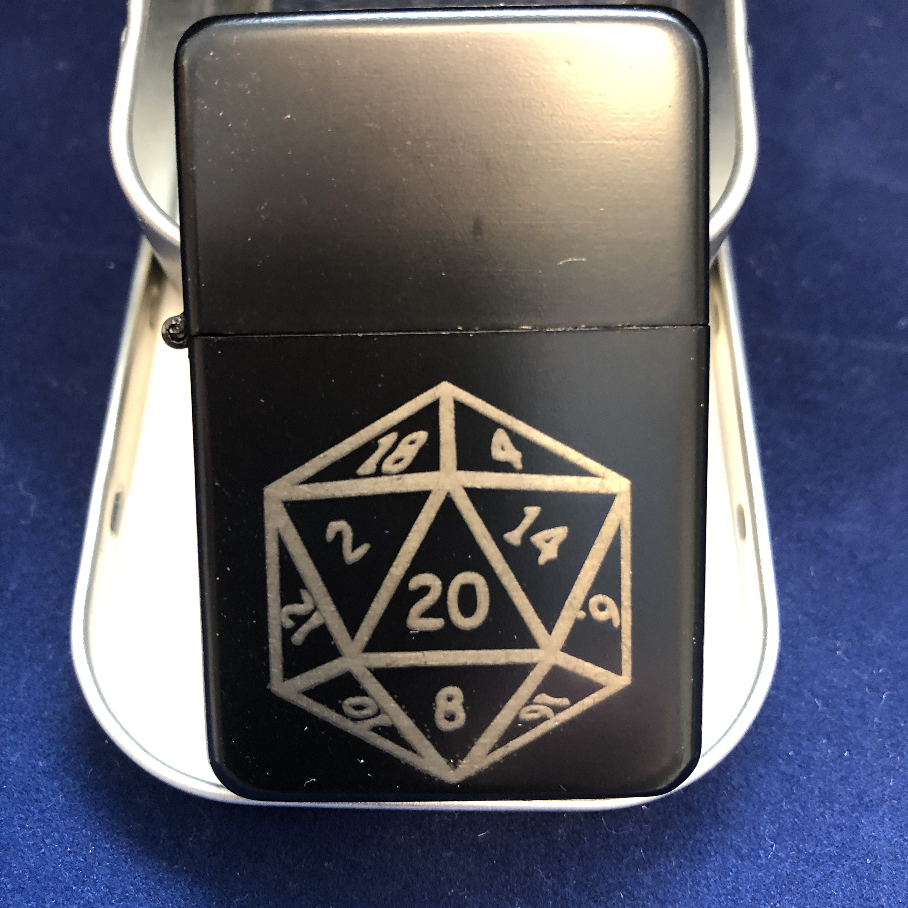 D20 Dungeons and Dragons Laser Engraved Lighter | Etsy
