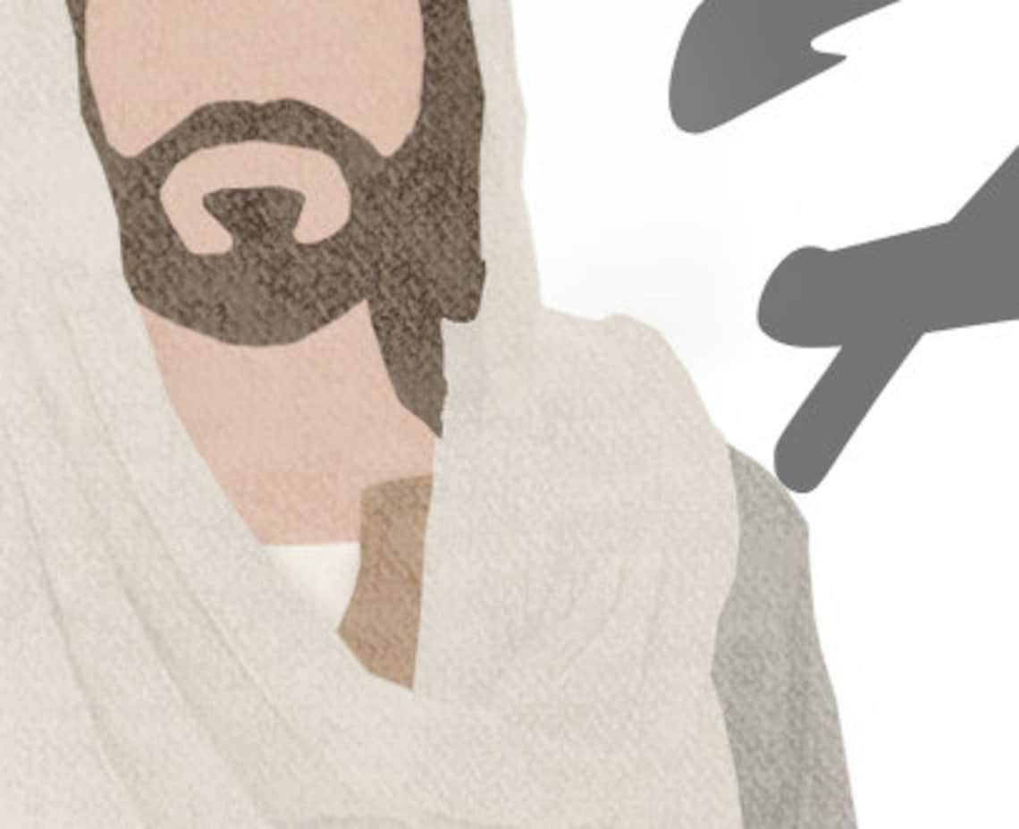 Jesus the Christ Hear Him LDS wall art printable | Etsy
