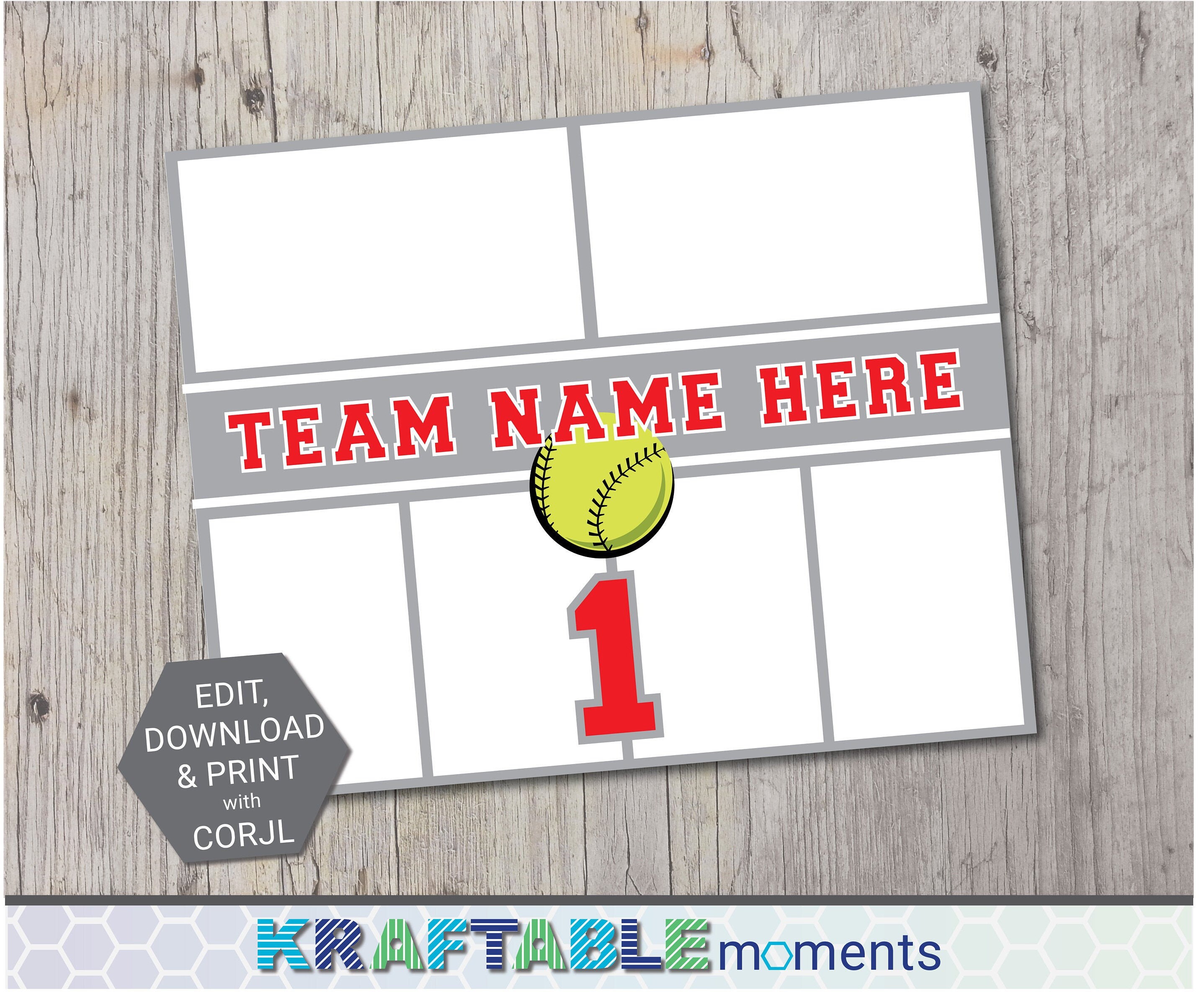 8-x-10-baseball-softball-memory-mate-baseball-photo-etsy