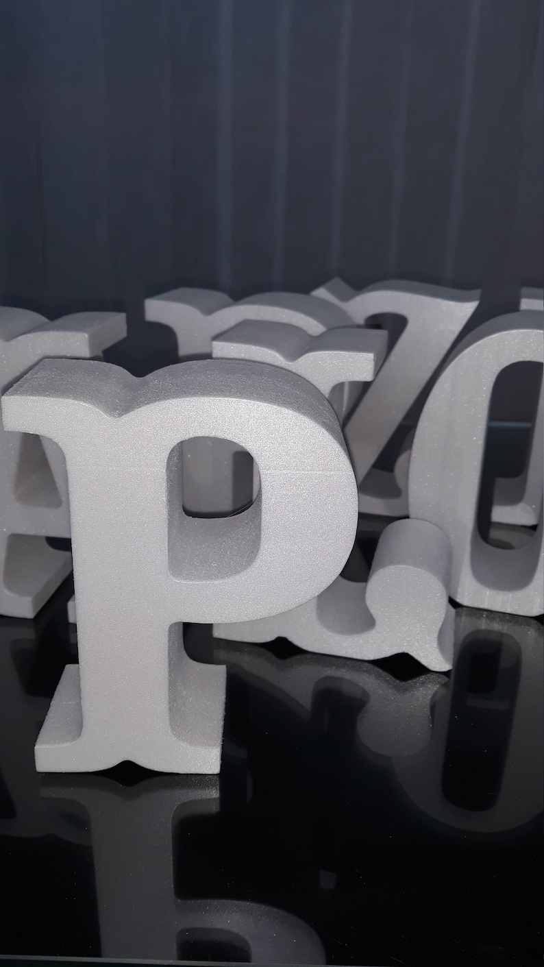 3D Styrofoam lettersShop signfoam numbersfoam Personalized | Etsy