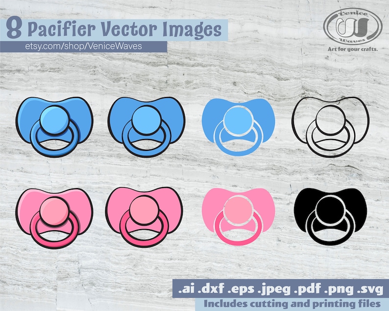 Pacifier SVG Pacifier Cut File Pacifier Clipart Pacifier | Etsy