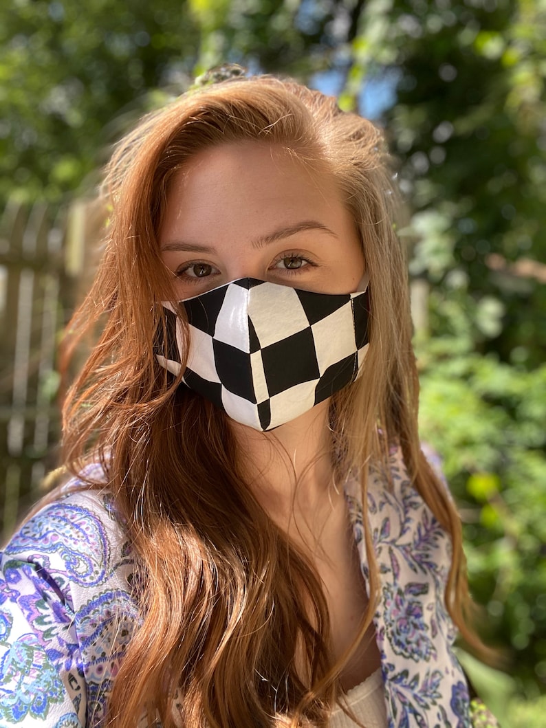 Face Mask PDF Pattern Digital Download 3 Sizes With Written | Etsy