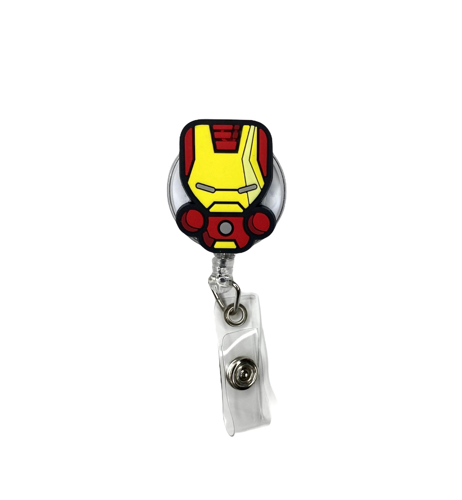 Marvel Avengers Retractable Name Tag ID Badge Holder Reel 3D | Etsy