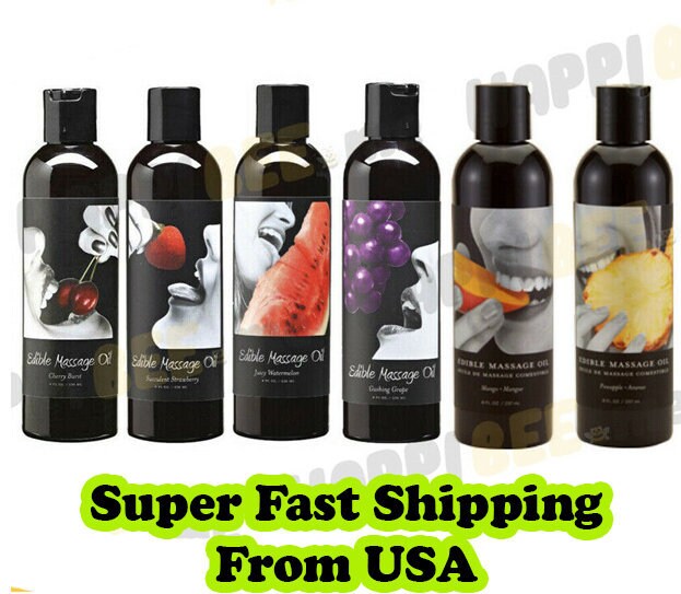 Strawberry Edible Massage Oil 100 Natural Etsy