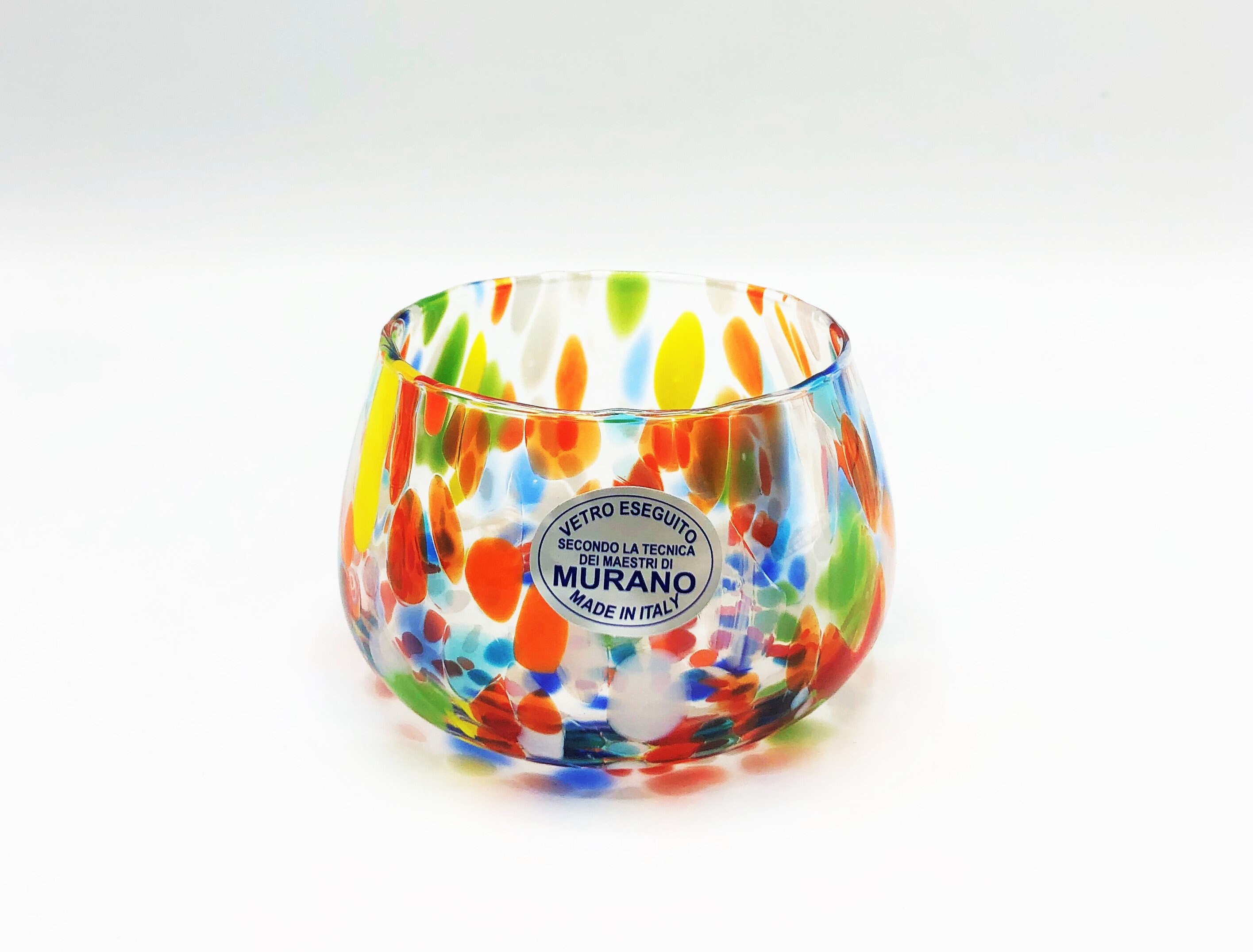 Murano glasses Torcello Set 6 pieces. Size Large Single | Etsy