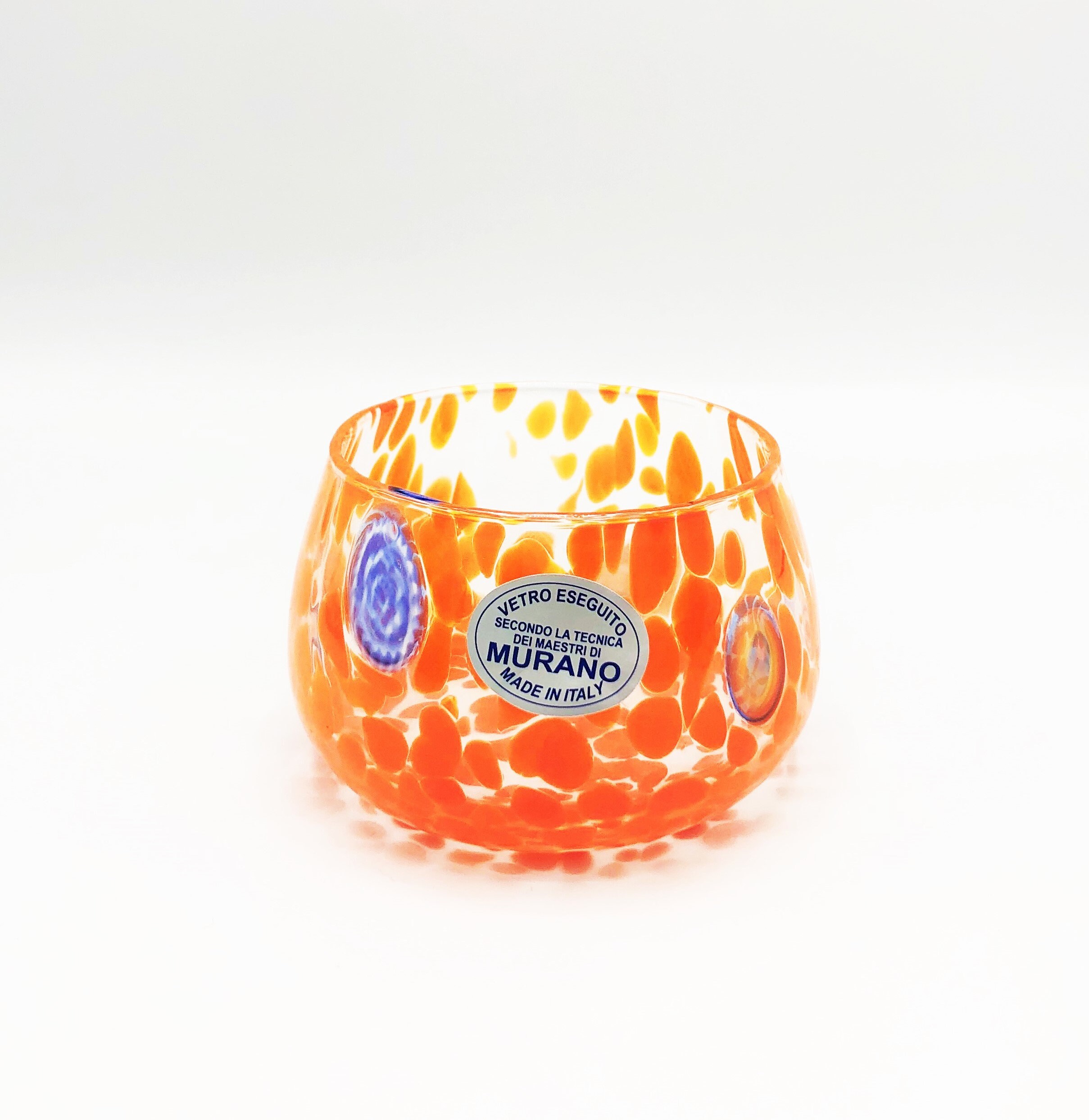 Murano glasses Torcello Set 6 pieces. Size Large Single | Etsy