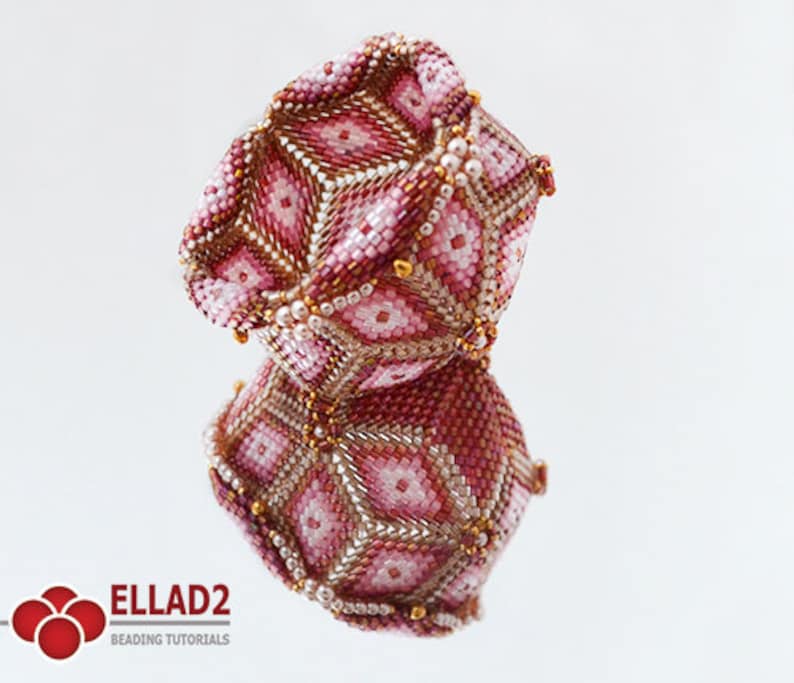 Tutorial Beaded Bowl Beading tutorial Beading Pattern | Etsy