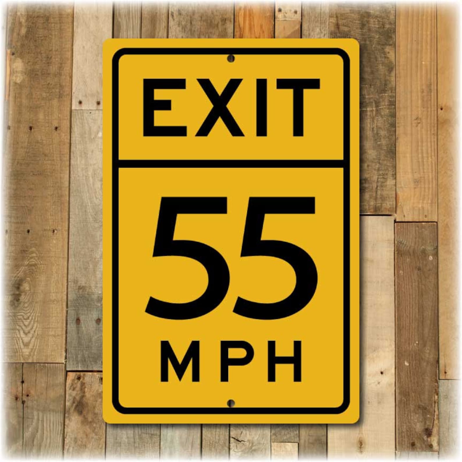Personalized Exit Speed Limit Street Sign | Etsy