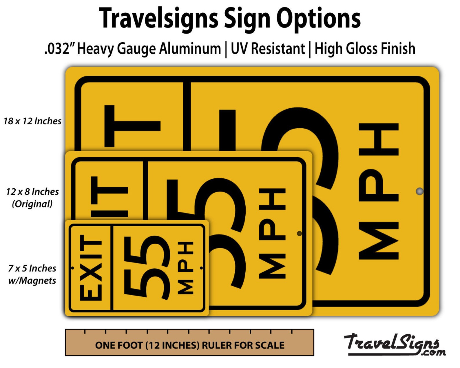 Personalized Exit Speed Limit Street Sign | Etsy