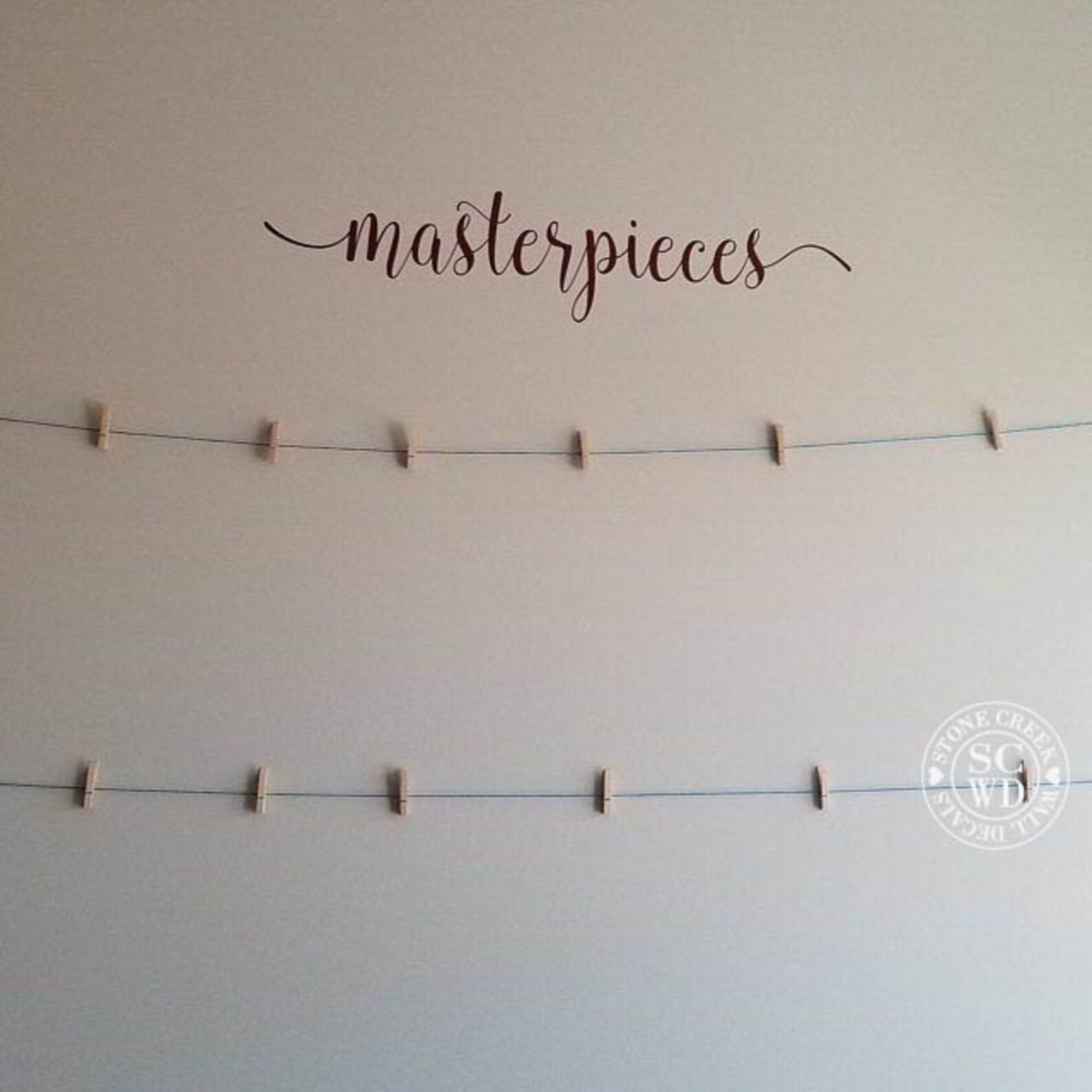 Masterpieces Wall Decal Childrens Wall Decals Playroom Decor | Etsy