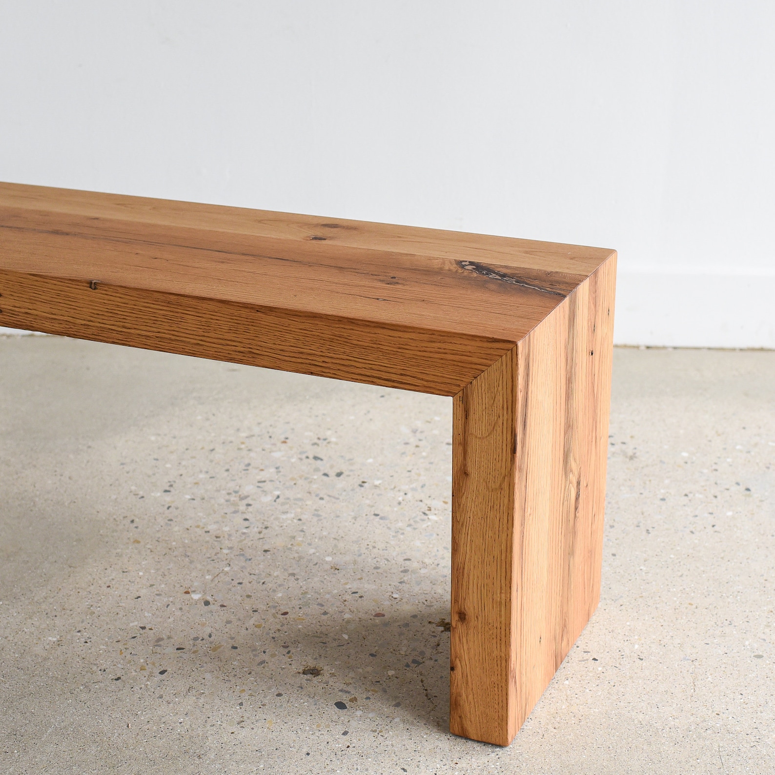 Reclaimed Wood Timber Bench | Etsy