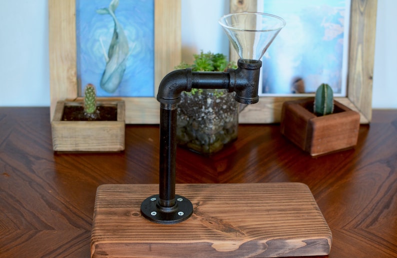 Industrial Coffee Iron Pipe Pour Over Coffee Maker | Etsy