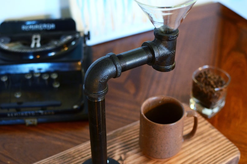 Industrial Coffee Iron Pipe Pour Over Coffee Maker | Etsy