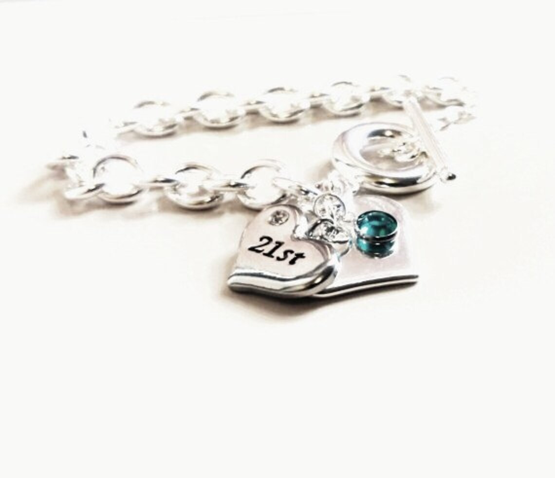 Birthday gift 21st birthday bracelet jewelry jewellery | Etsy